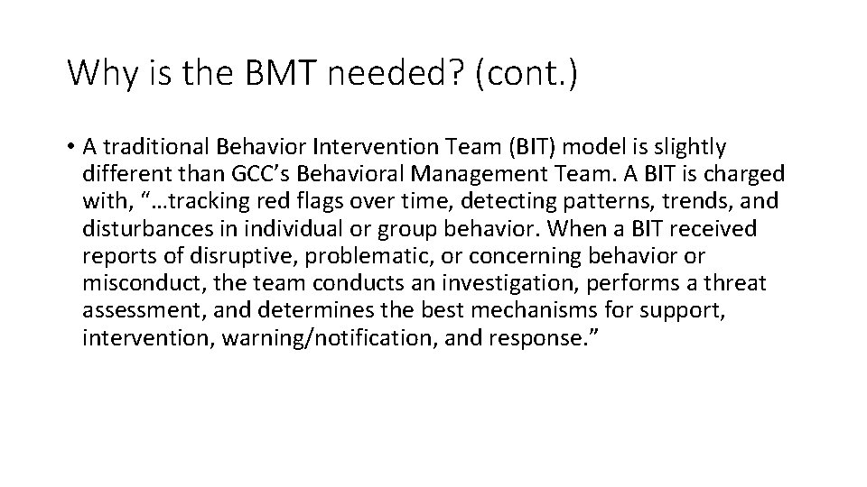 What is a Behavioral Management Team A Guide