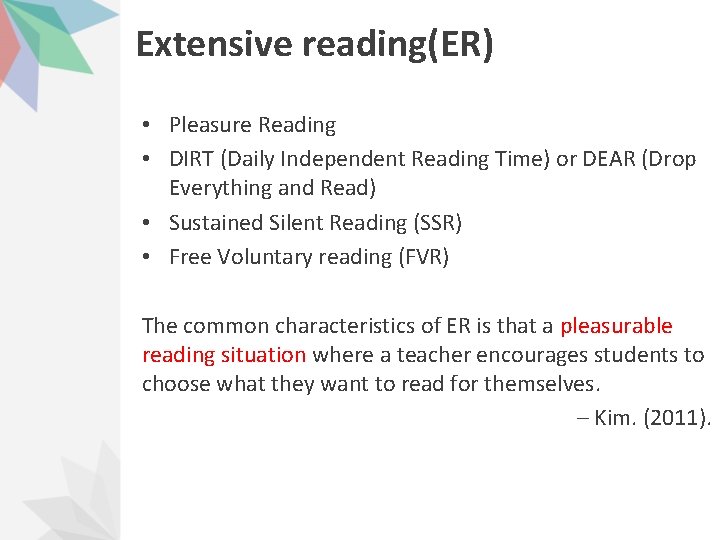 Developing an Extensive Reading Program at Public English