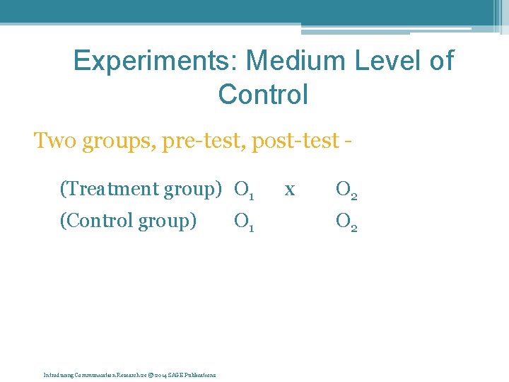 Chapter Ten Experiments Researching Cause and Effect Introducing