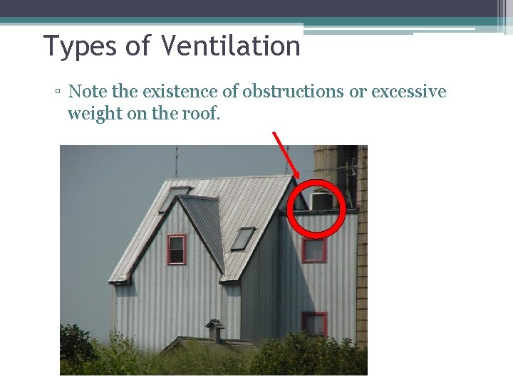 FVCC Fire Rescue Ventilation Part B Types of