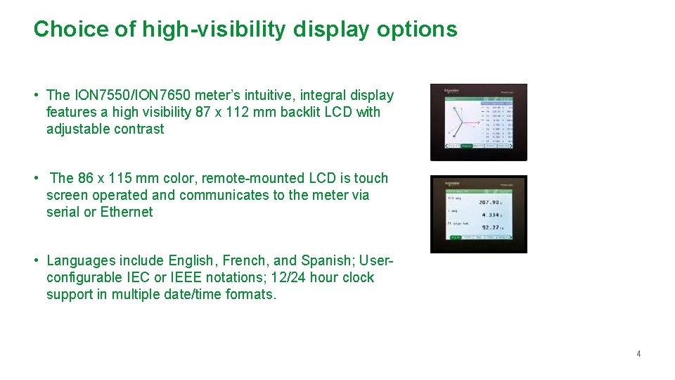 Revenue accuracy in a power quality meter Power
