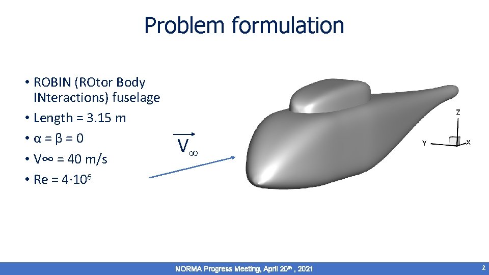 The RANS simulation of turbulent flow near helicopter