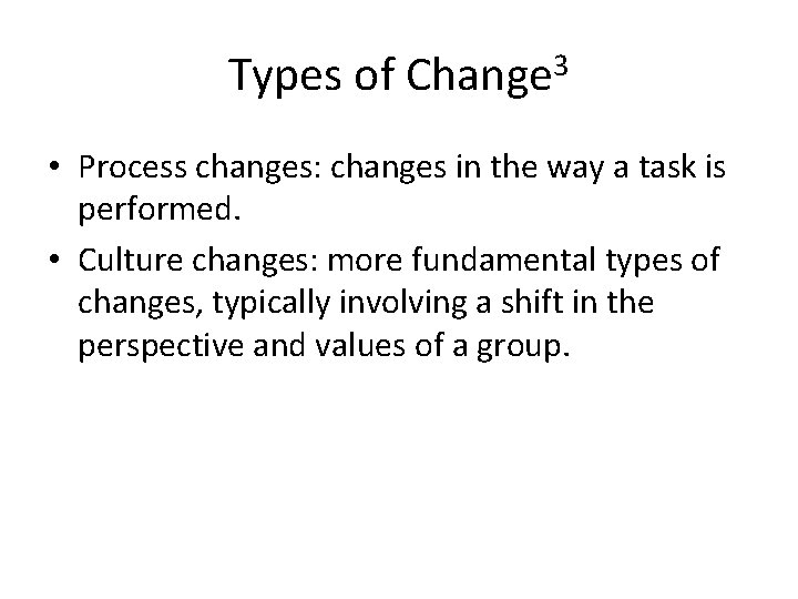 Change Management Overcoming Barriers Seminar 4 Learning Objectives