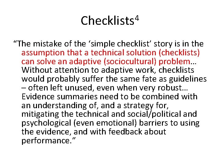 Change Management Overcoming Barriers Seminar 4 Learning Objectives