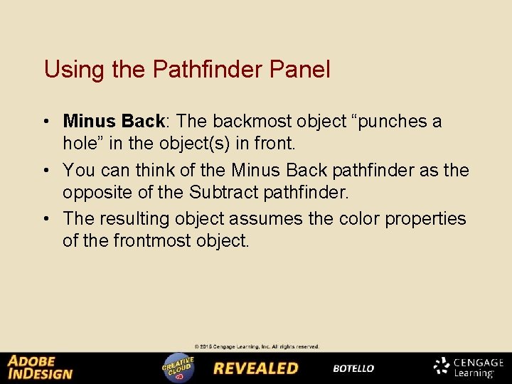 Chapter 8 Exploring Effects and Advanced Techniques Using