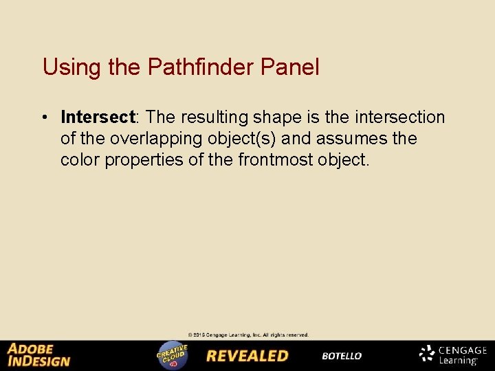 Chapter 8 Exploring Effects and Advanced Techniques Using