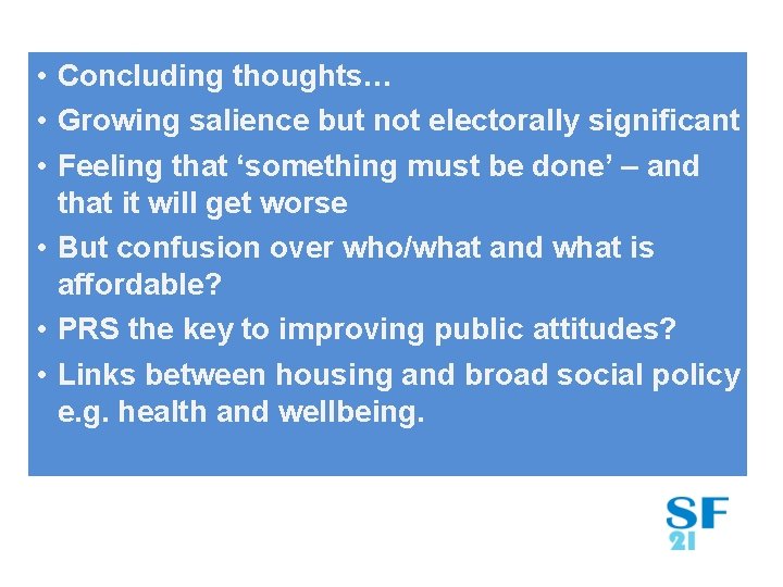 The New Housing Story Graeme Brown Shelter Scotland