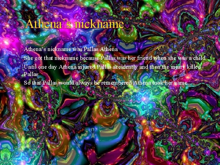 Athena Goddess of Wisdom and War By Julie