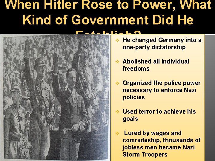 LEARNING ABOUT THE INTRODUCTION VIDEO How Did Hitler