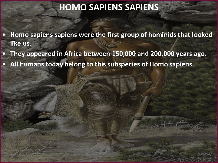 PREHISTORY The period before historyprehistory is the period