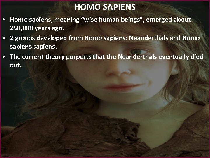 PREHISTORY The period before historyprehistory is the period