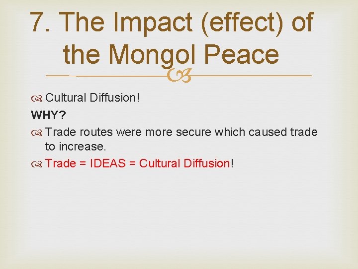 The Mongol Empire Chapter 12 Section 3 The