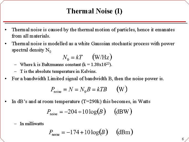 UnFadded Or Best Case Signal 1 Calculation of