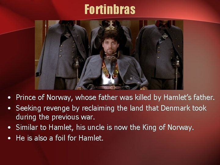 Hamlet BackgroundIntroduction Historical Background Written in 1602 One