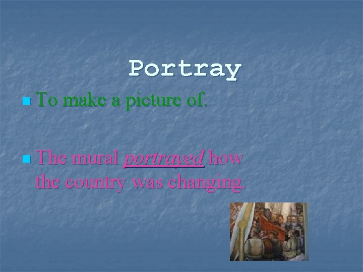 Talking Walls The pictures and words used in
