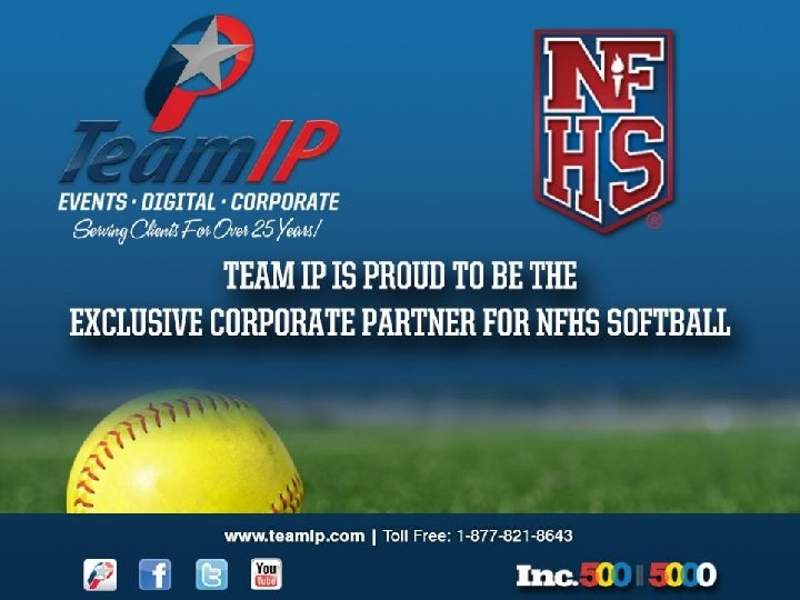 2019 NFHS SOFTBALL RULES POWER POINT National Federation