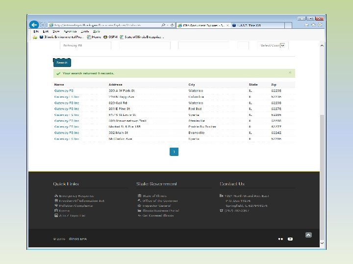 IEPA Document Explorer For Leaking UST and SRP