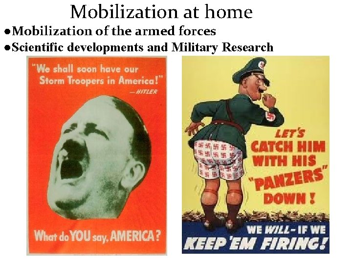 World War II Part II Focus Questions Describe
