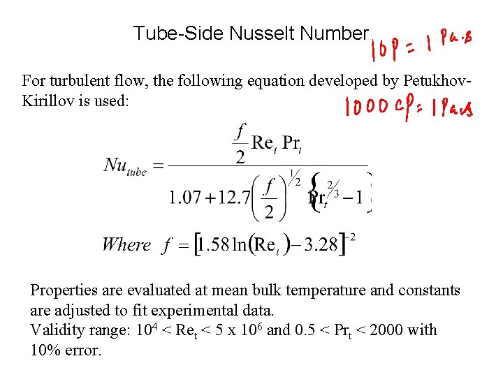 Kern Method of SHELLANDTUBE HEAT EXCHANGER Analysis P