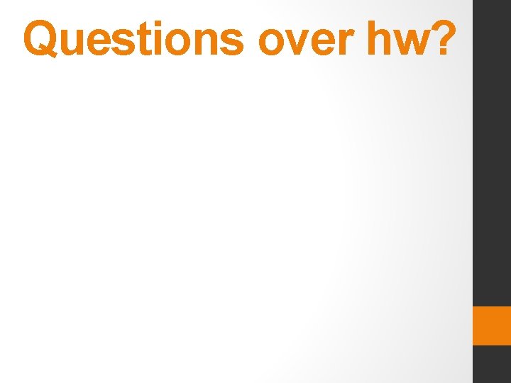 Questions over hw Factor Skills Check 1 x