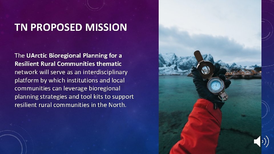TN BIOREGIONAL PLANNING FOR RESILIENT RURAL COMMUNITIES THEMATIC