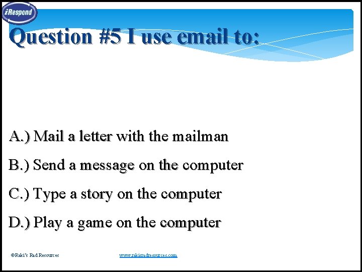 Computer Pre PostTest What do you know about