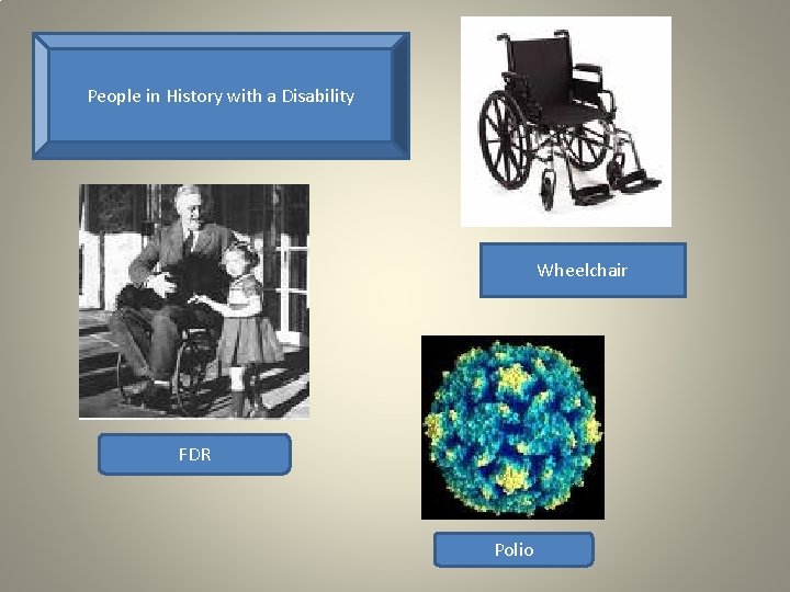 People in History with a Disability Wheelchair FDR