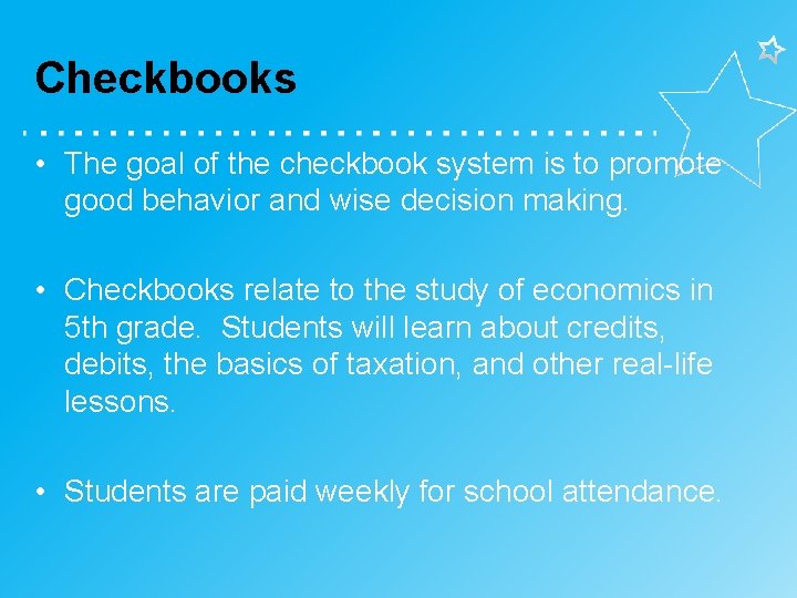 Welcome to Back To School Night Please take