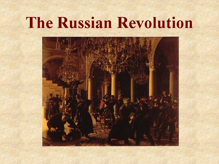 The Russian Revolution The Reign of Nicholas II