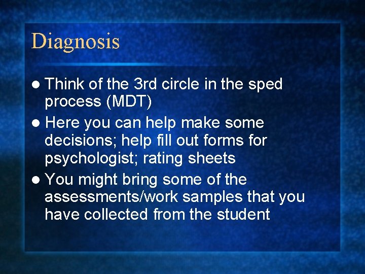 Assessment EDU 525 Why talk about assessment l