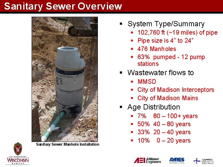 University of Wisconsin Madison Utility Master Plan Status
