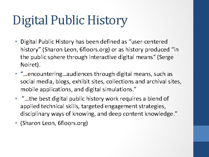 History 9808 A Digital Public History Sept 14