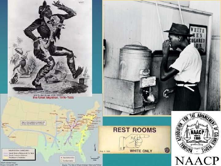 CIVIL RIGHTS MOVEMENT I Jim Crow laws segregating