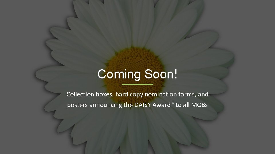 The DAISY Award DAISY Award at KPCO Kaiser