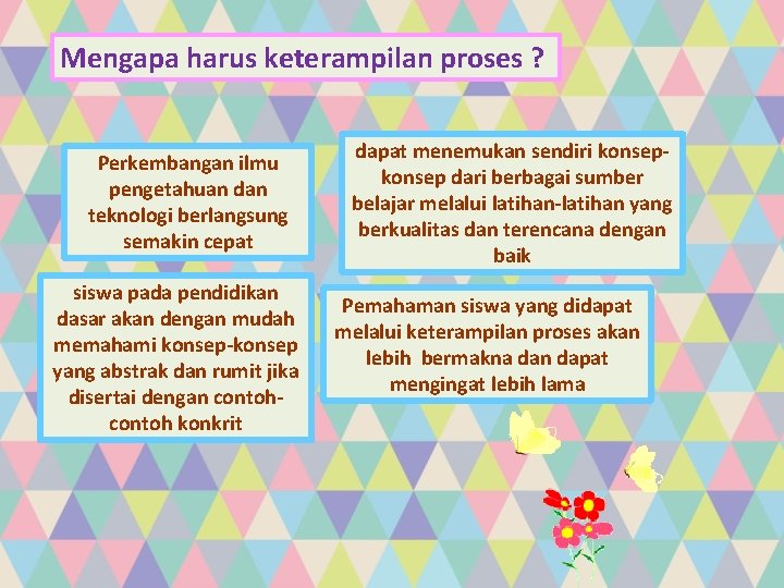 Keterampilan Proses dalam Pembelajaran IPA di SD PGSD