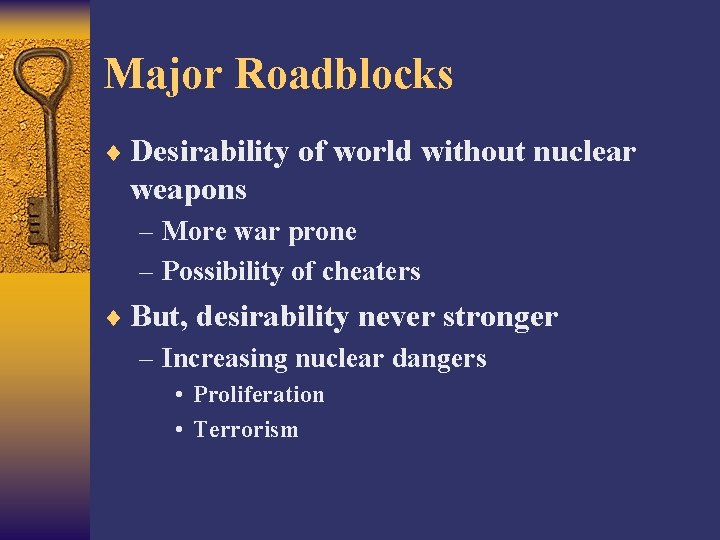 Nuclear Disarmament From Roadblocks to Milestones Manpreet Sethi