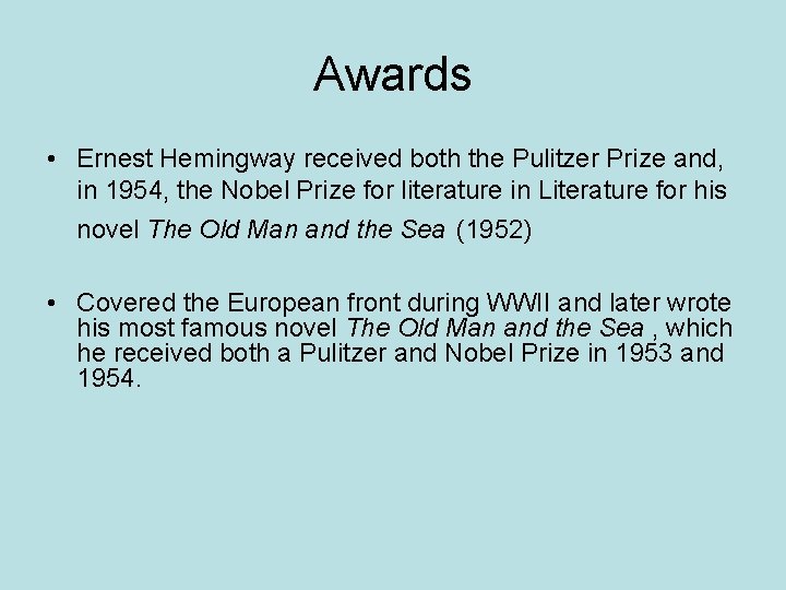 Ernest Hemingway His Life Born in Oak Park