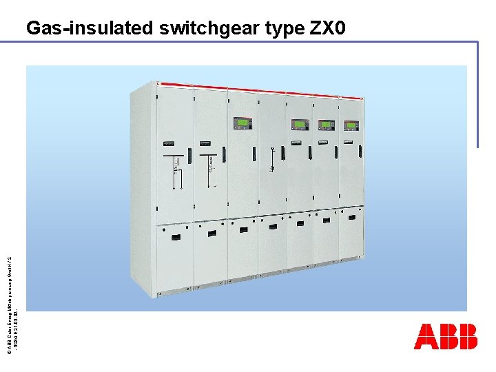 6835 E 21 03 02 ABB Calor Emag