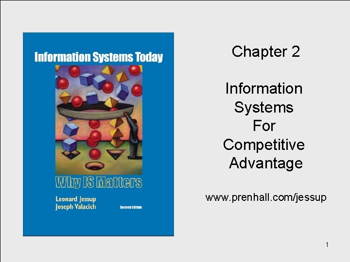 Chapter 2 Information Systems For Competitive Advantage www
