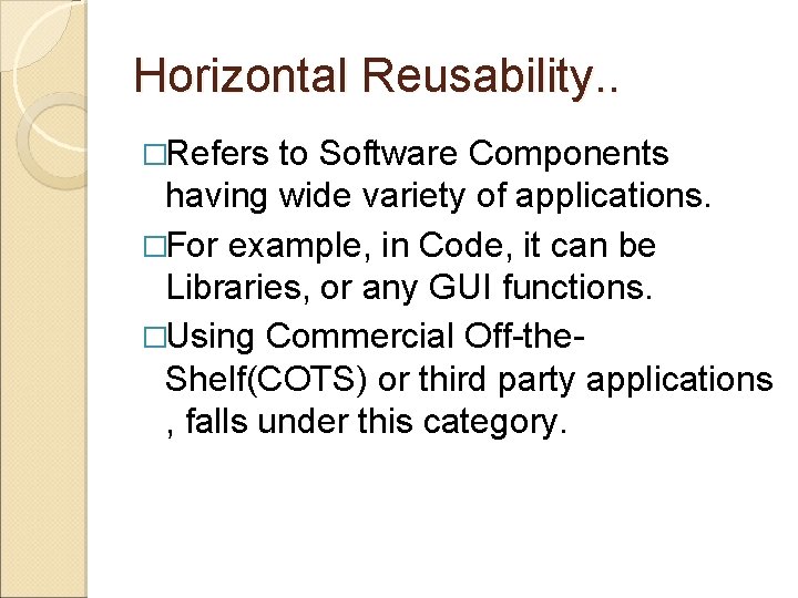 Software Reusability An efficient way in Software Development