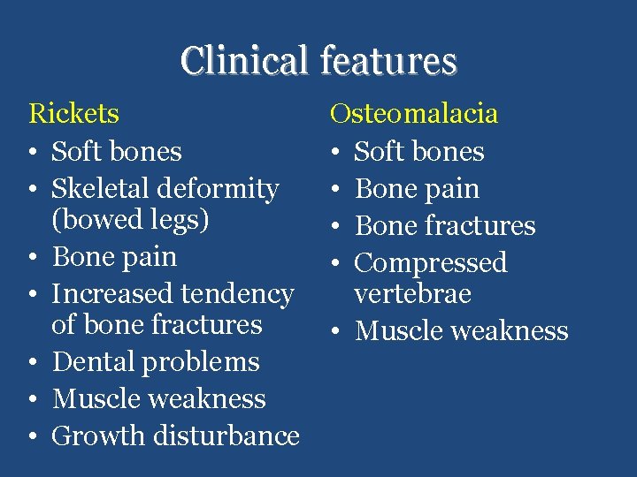 Vitamin D Rickets and Osteoporosis Endocrine Block Overview