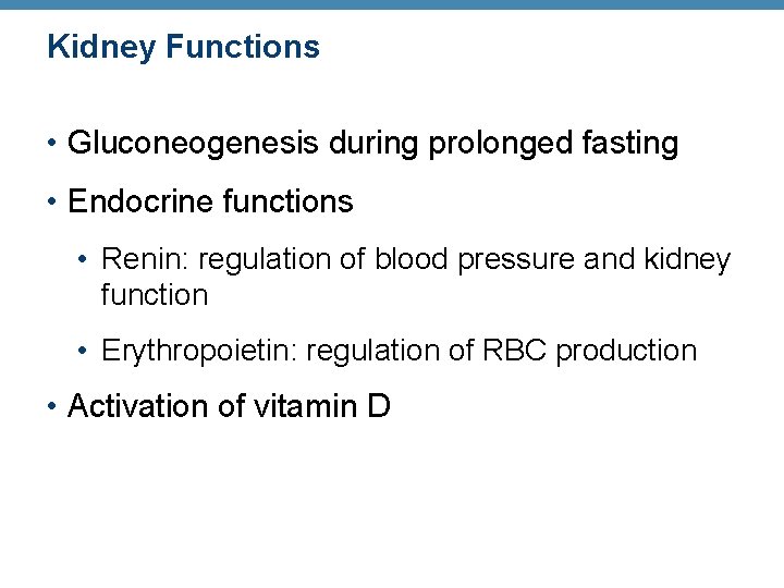Urinary System Organs Kidneys are major excretory organs