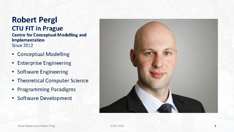 Business Process Management at Czech Technical University in