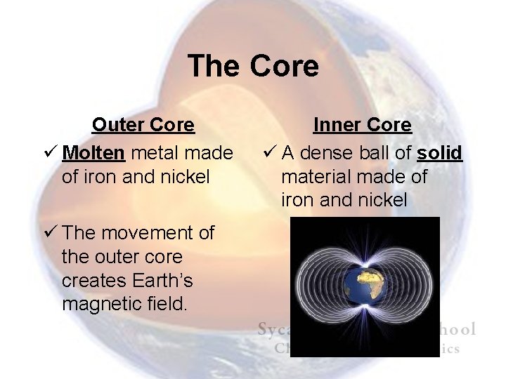 Chapter 4 Plate Tectonics Power Point Review Section