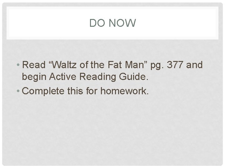 Waltz of the Fat Man Bell WorkFeeling like