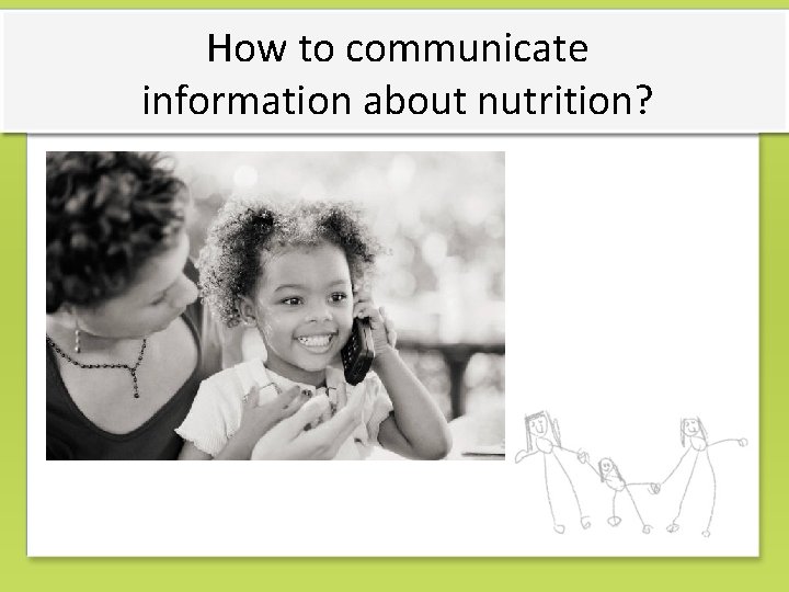 Nutrition for Young Children Fruits and Vegetables Group
