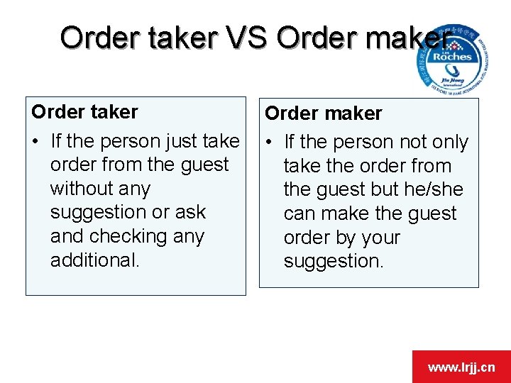 Basic Selling Skill www lrjj cn Objective At