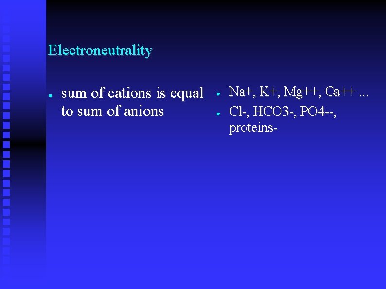 Fluid electrolyte and acidebase problems in surgery L