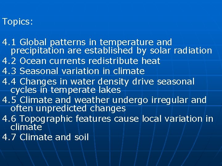 BIOL 4120 Principles of Ecology Lecture 4 Adaptation