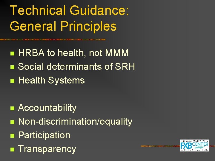 Creating A Circle of Accountability for the Prevention